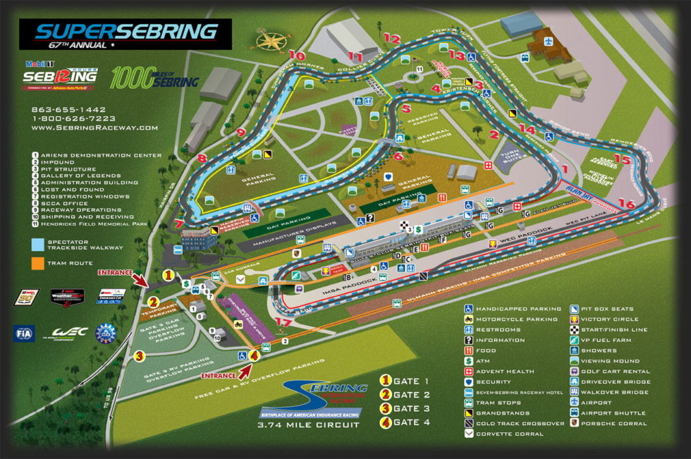 Sebring International Raceway | High Performance Driving Schools | HPDE